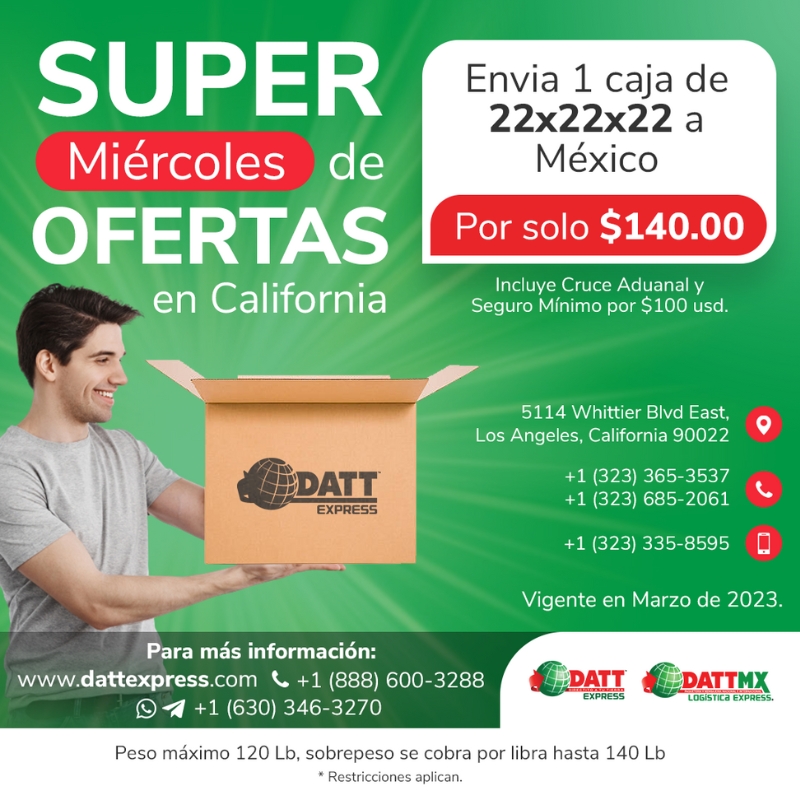 Promociones - Datt Express