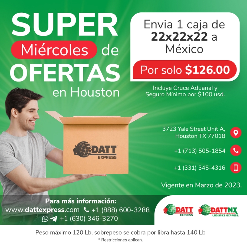 Promociones - Datt Express