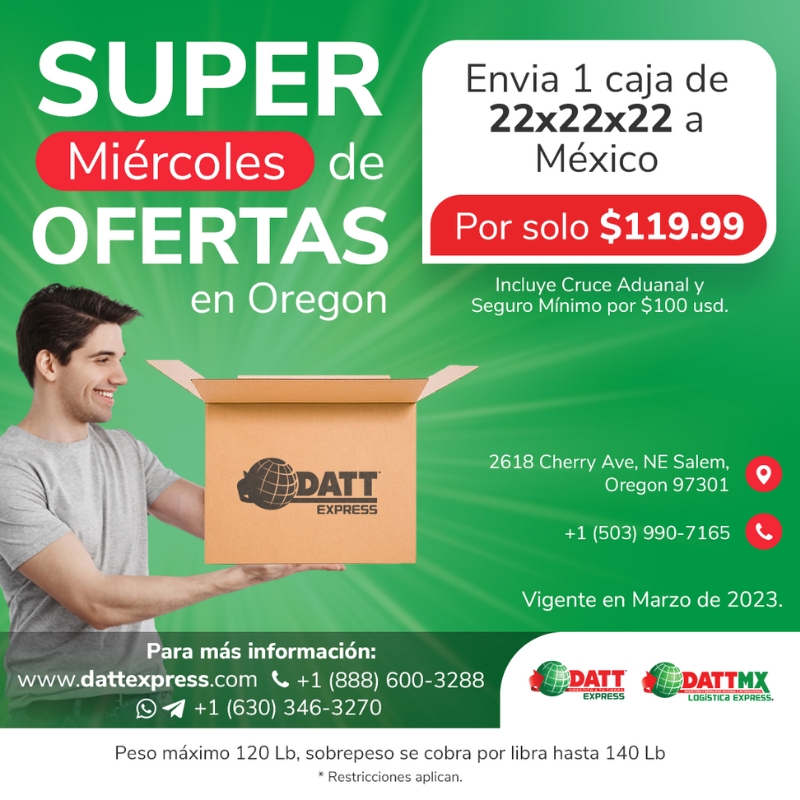 Promociones - Datt Express